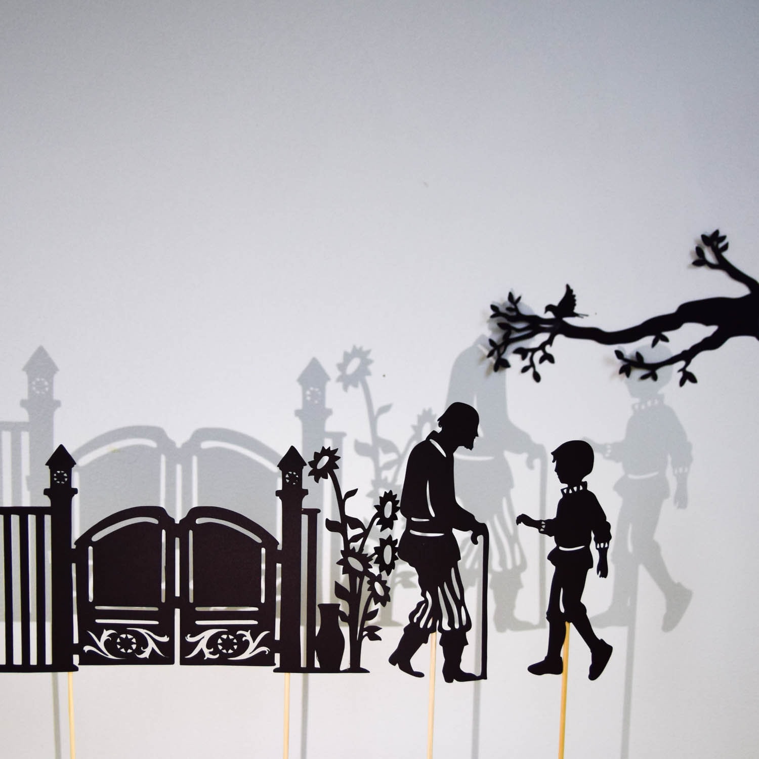 Peter and the Wolf: Shadow Puppets - Etsy