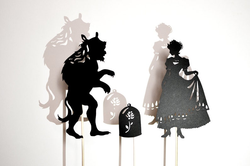 Create Your Own Fairy-tale: Shadow Puppet Set for Kids - Etsy
