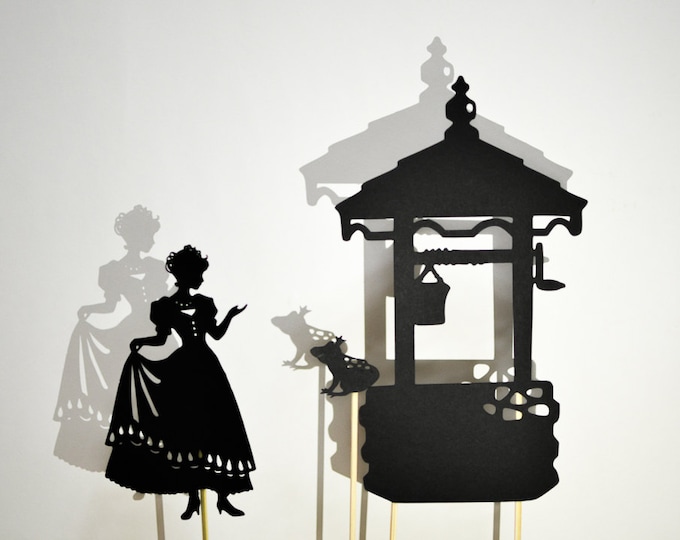 Frog Prince: Full Shadow Puppet Set for Kids - Etsy