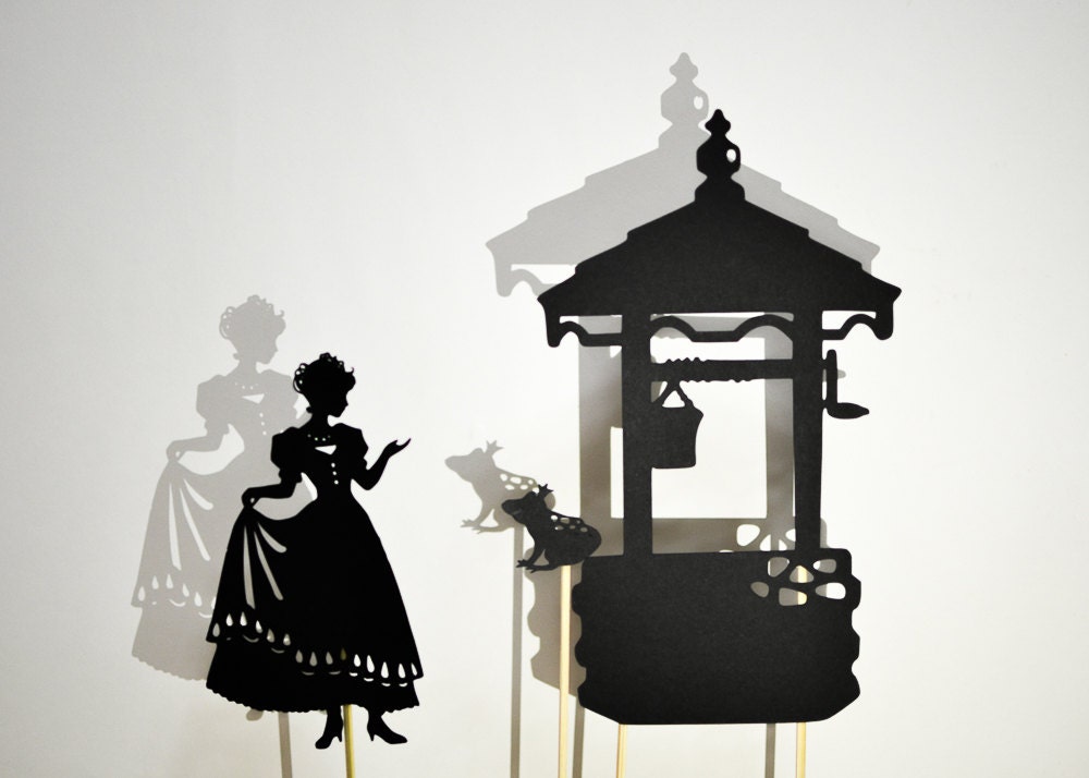 Frog Prince: Full Shadow Puppet Set for Kids - Etsy