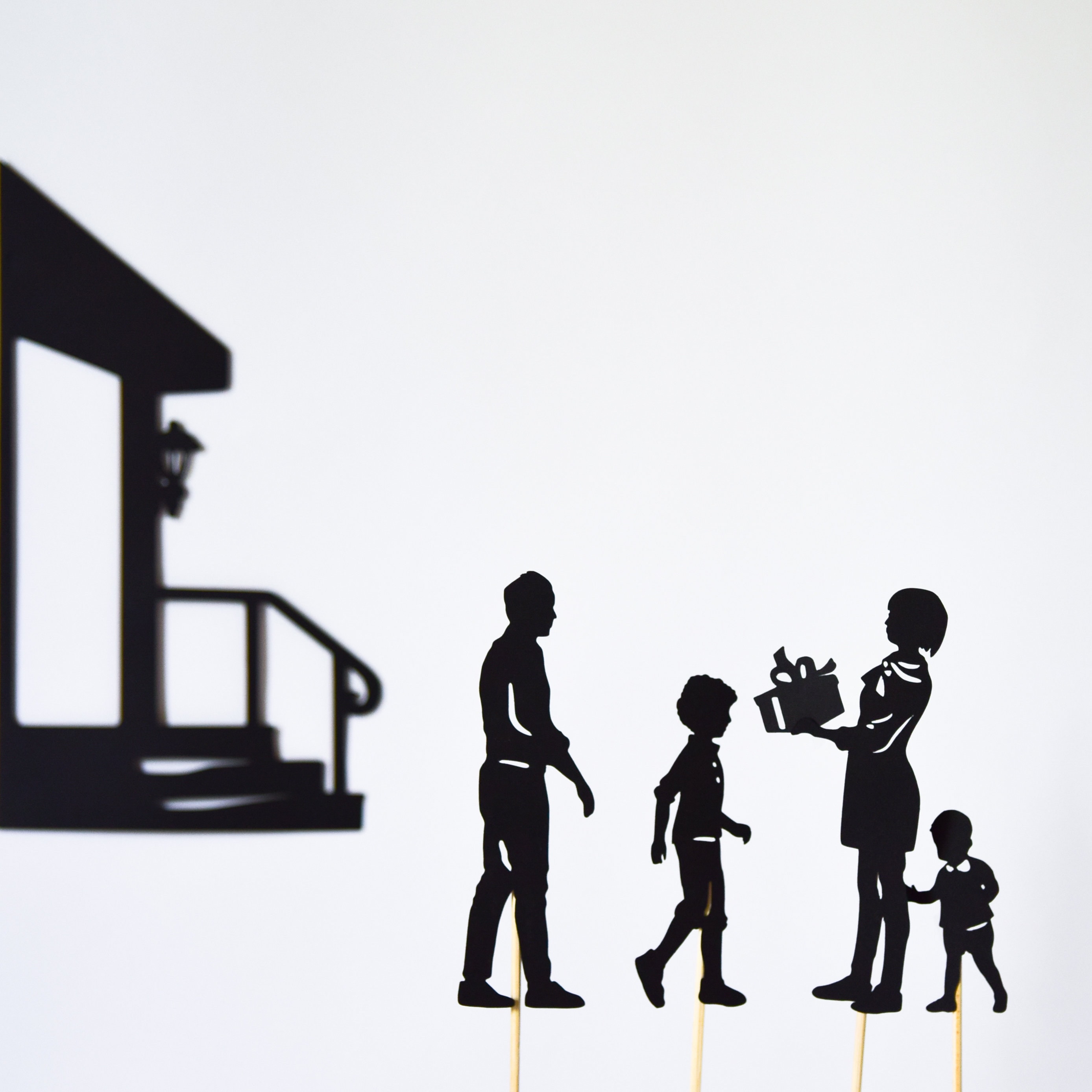 Social Stories Shadow Puppet Set for Children, Parents, Teachers and ...