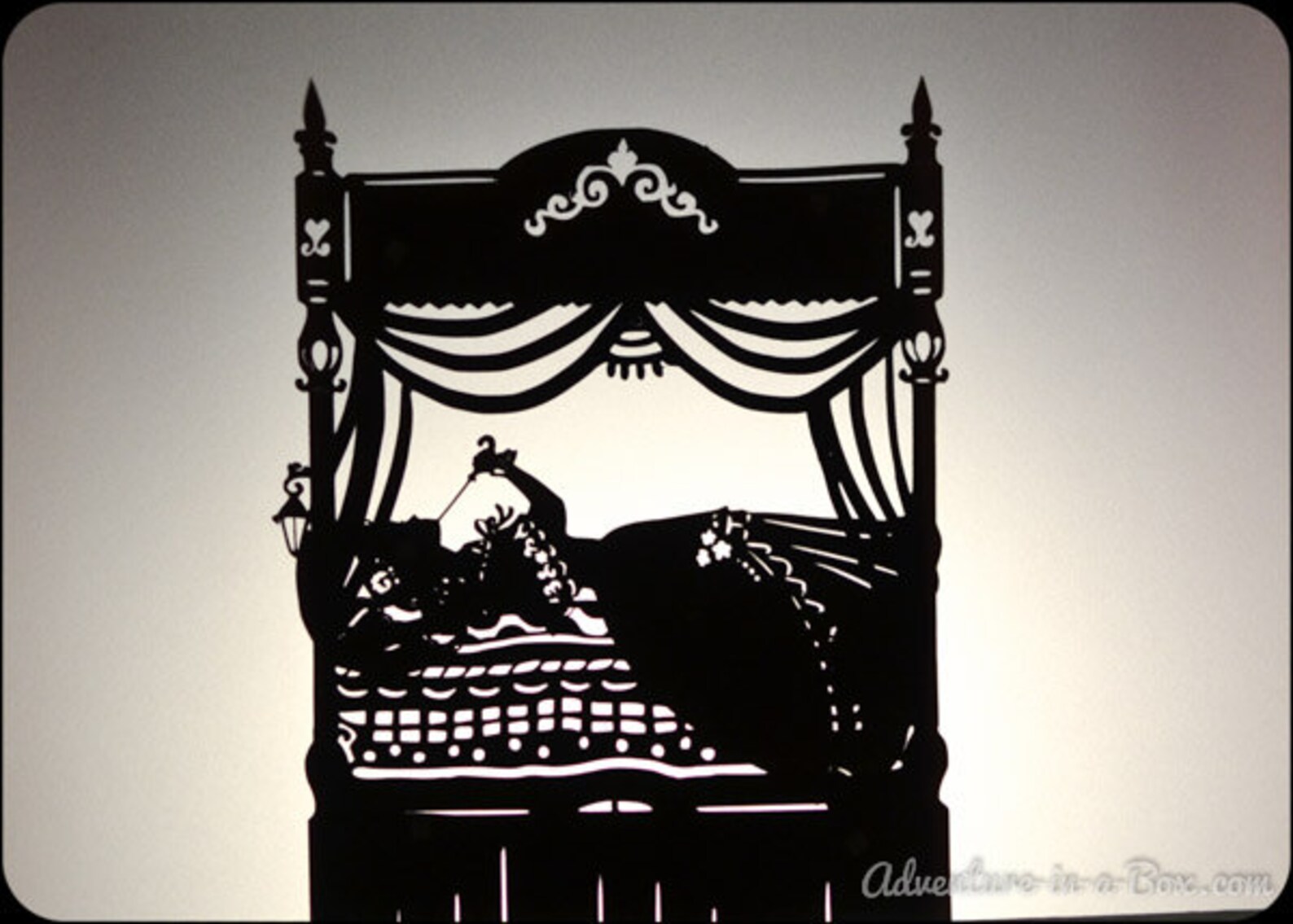 The Princess and the Pea: Shadow Puppet Set - Etsy