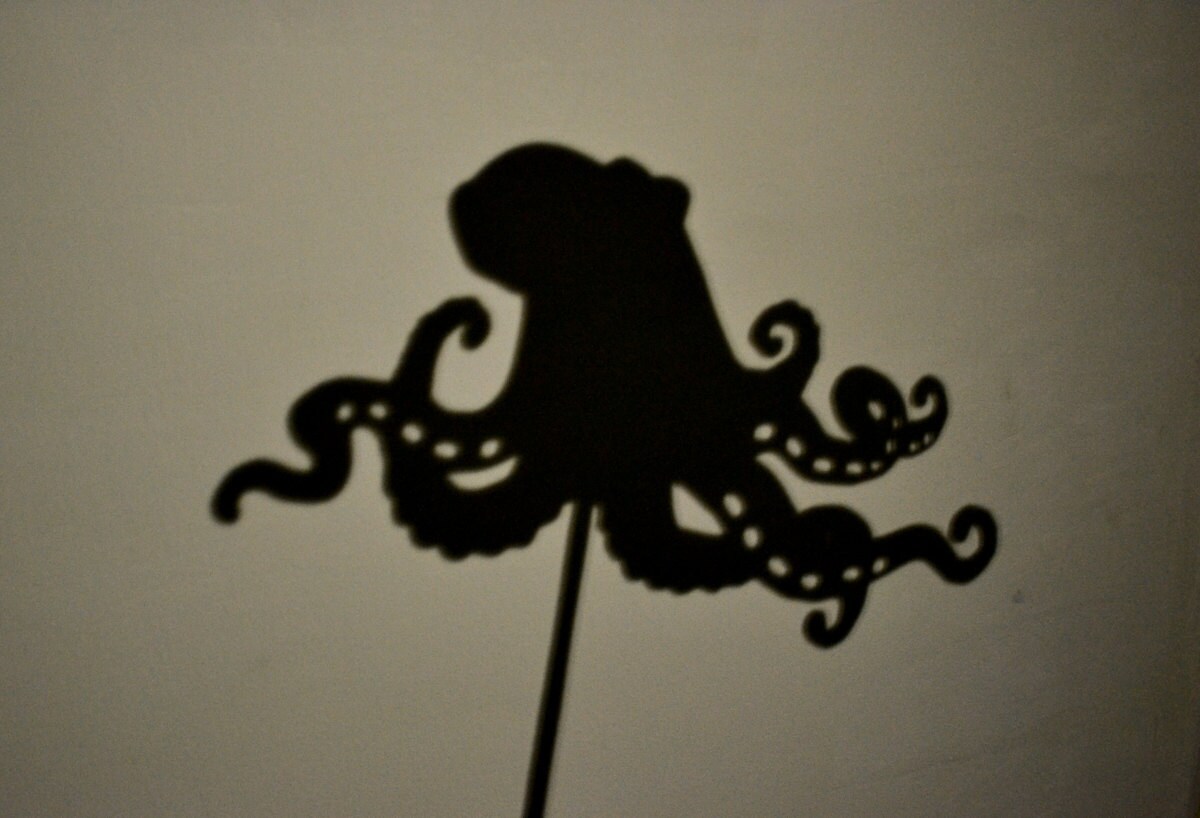 Coral Reef Ocean Life: Shadow Puppet Set - Etsy