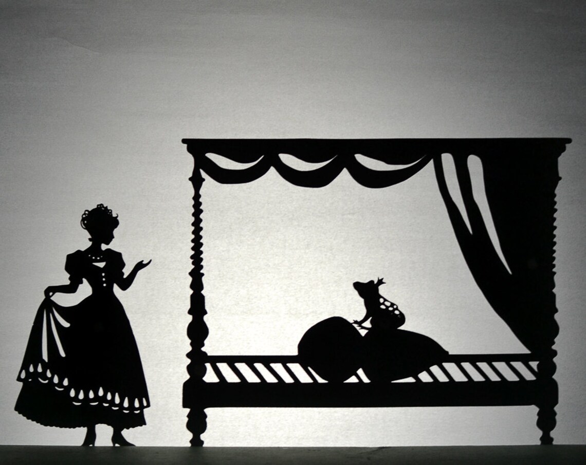 Frog Prince: Full Shadow Puppet Set for Kids - Etsy