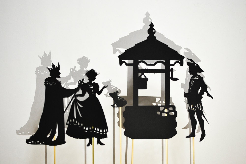 Frog Prince: Full Shadow Puppet Set for Kids - Etsy