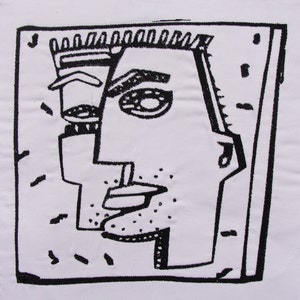 Pablo Picasso Abstract Machine Embroidered Portrait Handbag Tote Home ...