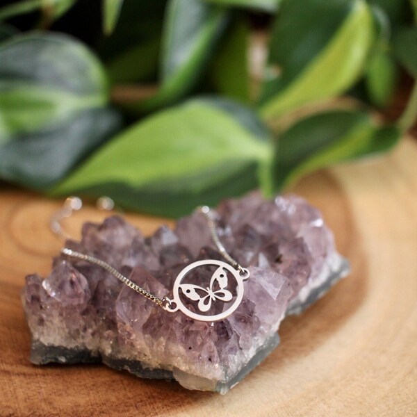 Dainty Butterfly - Etsy