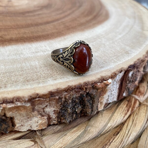 Red Obsidian - Etsy