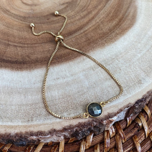 Stone Pyrite Bracelet - Etsy