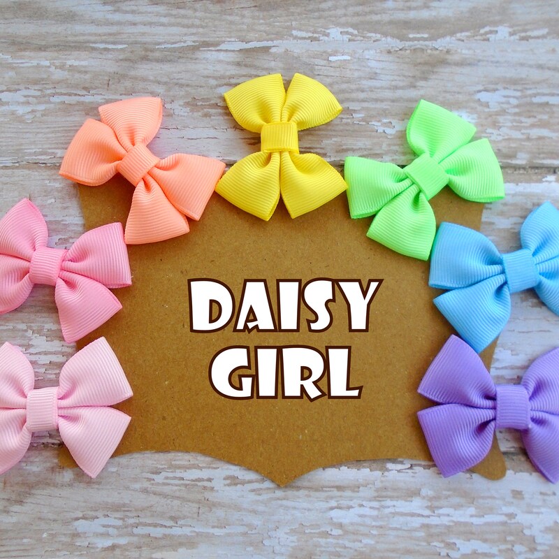 Spring Hair Bows - Etsy