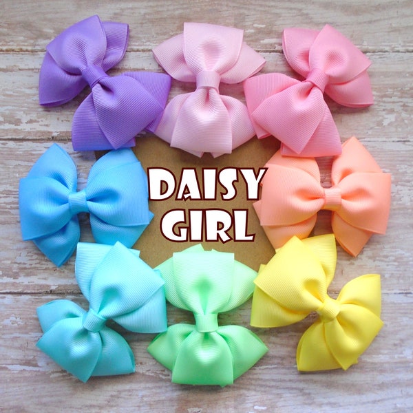 Spring Hair Bows - Etsy