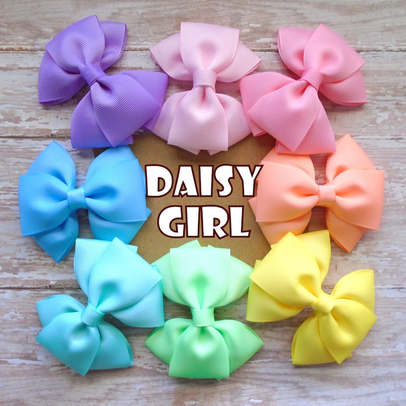 Medium Hair Bows - Etsy