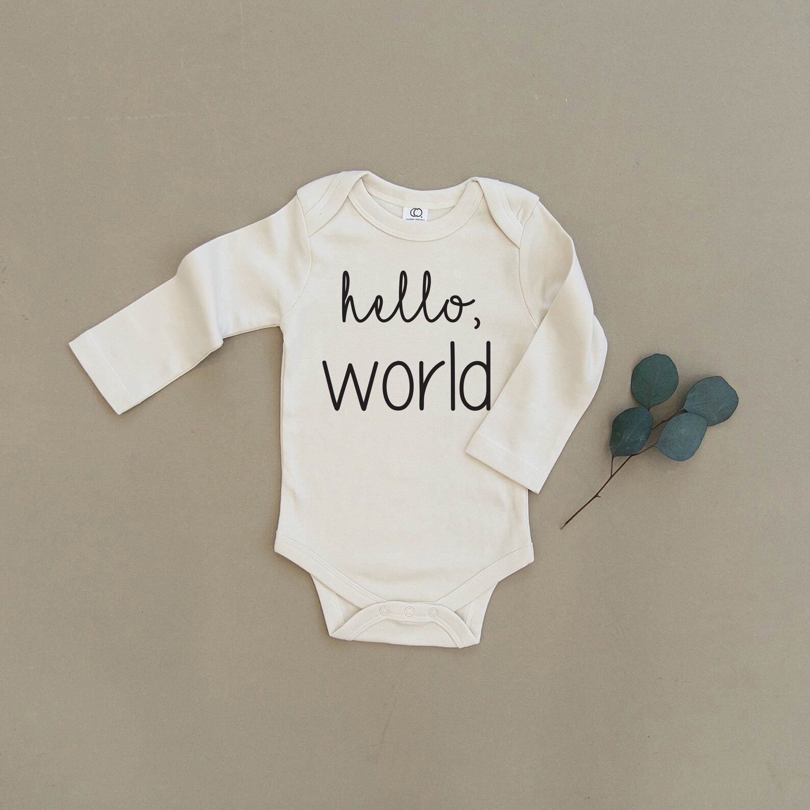 Hello World Baby, Boy, Girl, Unisex, Infant, Toddler, Newborn, Organic ...