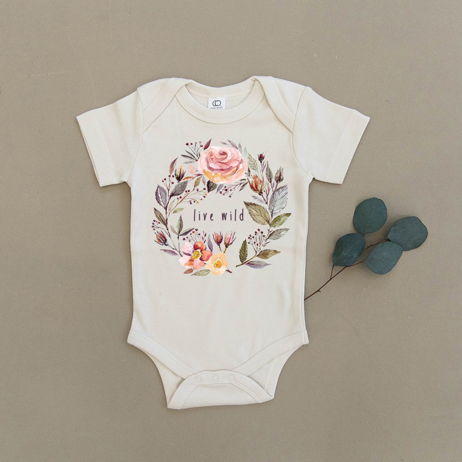 Live Wild Flower Child Boho Baby Girl Infant Toddler - Etsy