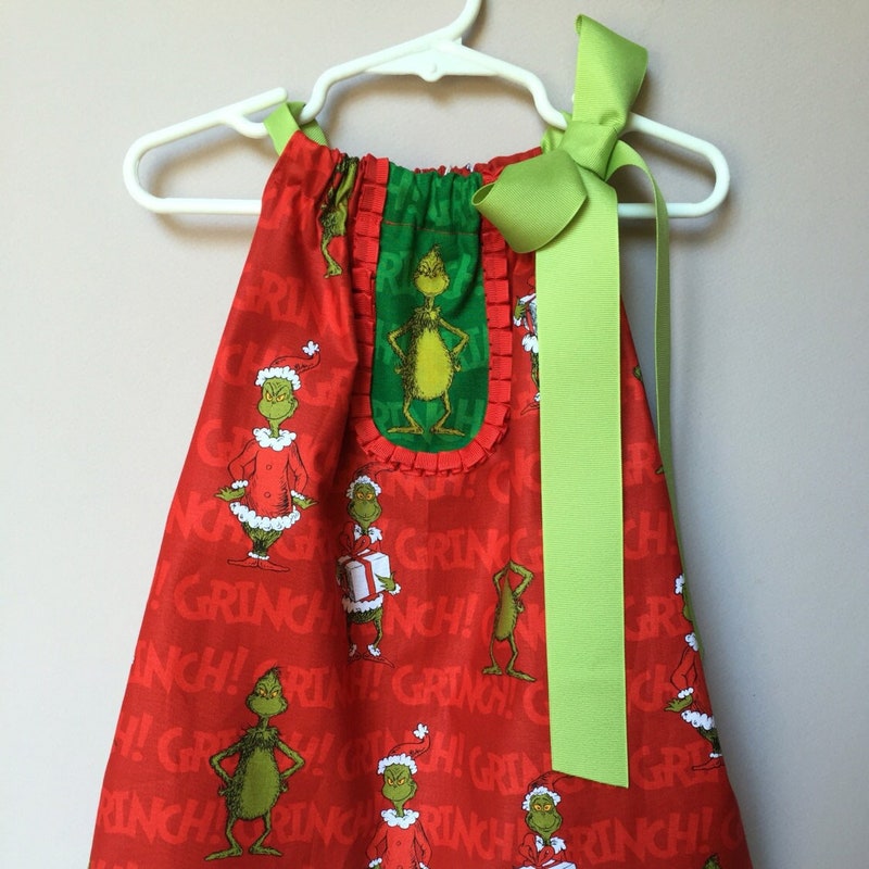 Grinch Dress - Etsy