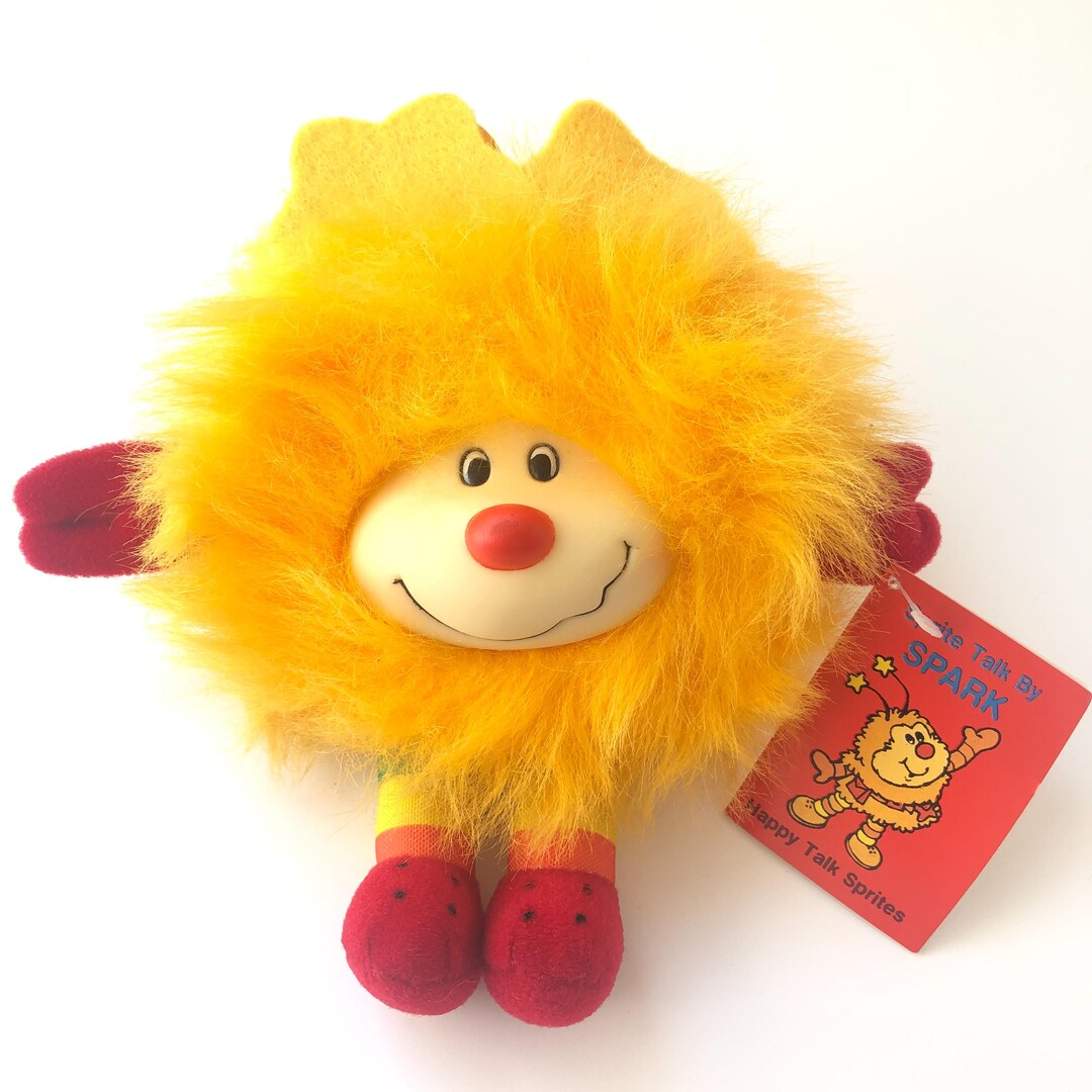 Vintage Spark Sprite Rainbow Brite Yellow With Tags Taco Bell - Etsy