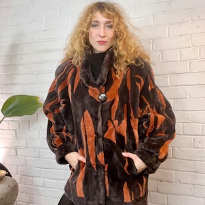 PATCHWORK SHEARED BEAVER Vintage 1980s Patchwork Beaver Fur - Etsy