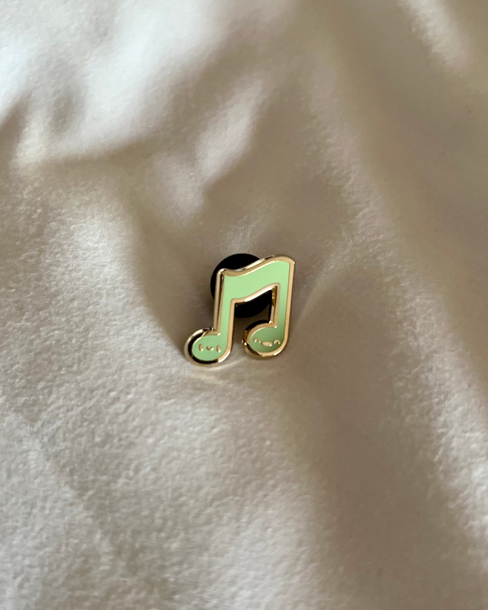 Music Note Hard Enamel Pin, 3/4 Inch, by Band Camp Buddies - Etsy
