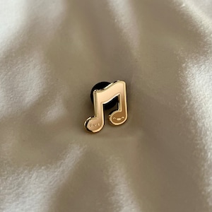 Music Note Hard Enamel Pin, 3/4 Inch, by Band Camp Buddies - Etsy
