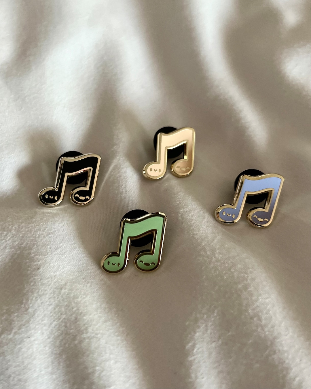Music Note Hard Enamel Pin, 3/4 Inch, by Band Camp Buddies - Etsy