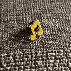 Music Note Hard Enamel Pin, 3/4 Inch, by Band Camp Buddies - Etsy