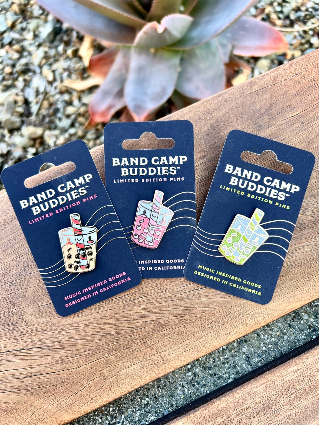 Boba Enamel Pin, Musical Milk Tea, Hard Enamel Pins, by Band Camp ...