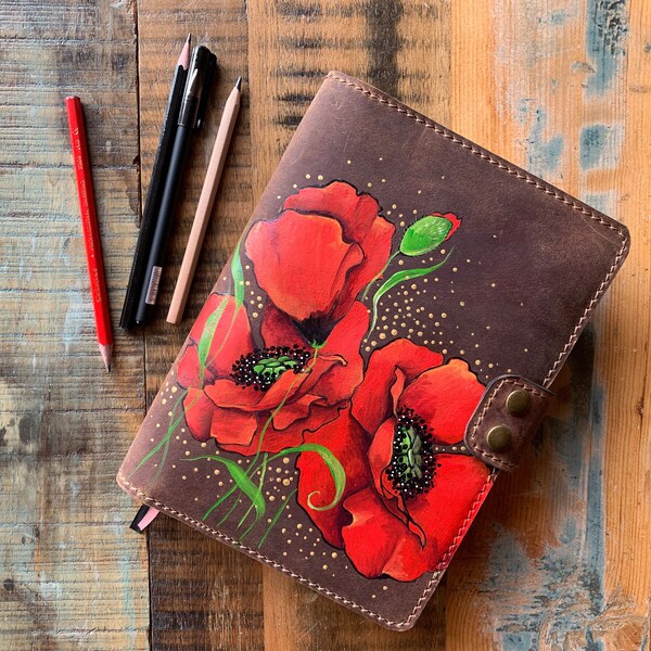 Painted Journal - Etsy