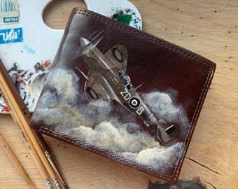 Leather Pilot Wallet - Etsy