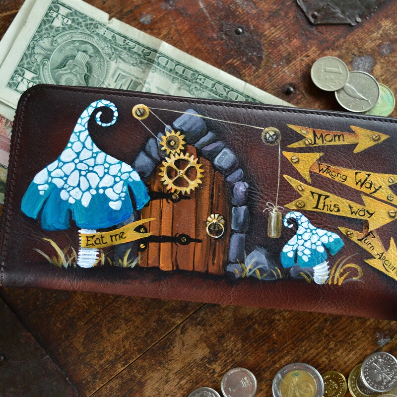 Steampunk Wallet - Etsy