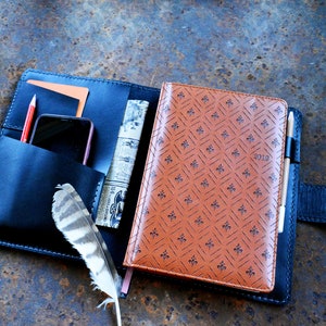 Refillable Goth Journal Cover Leather Planner Witchy Dream Journal ...