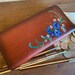 Long Leather Wallet Painted Cute Card Wallet Women - Etsy