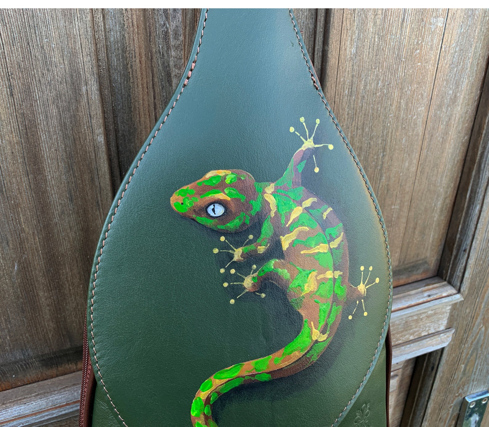 Mini backpack purse Green leather convertible backpack women | Etsy