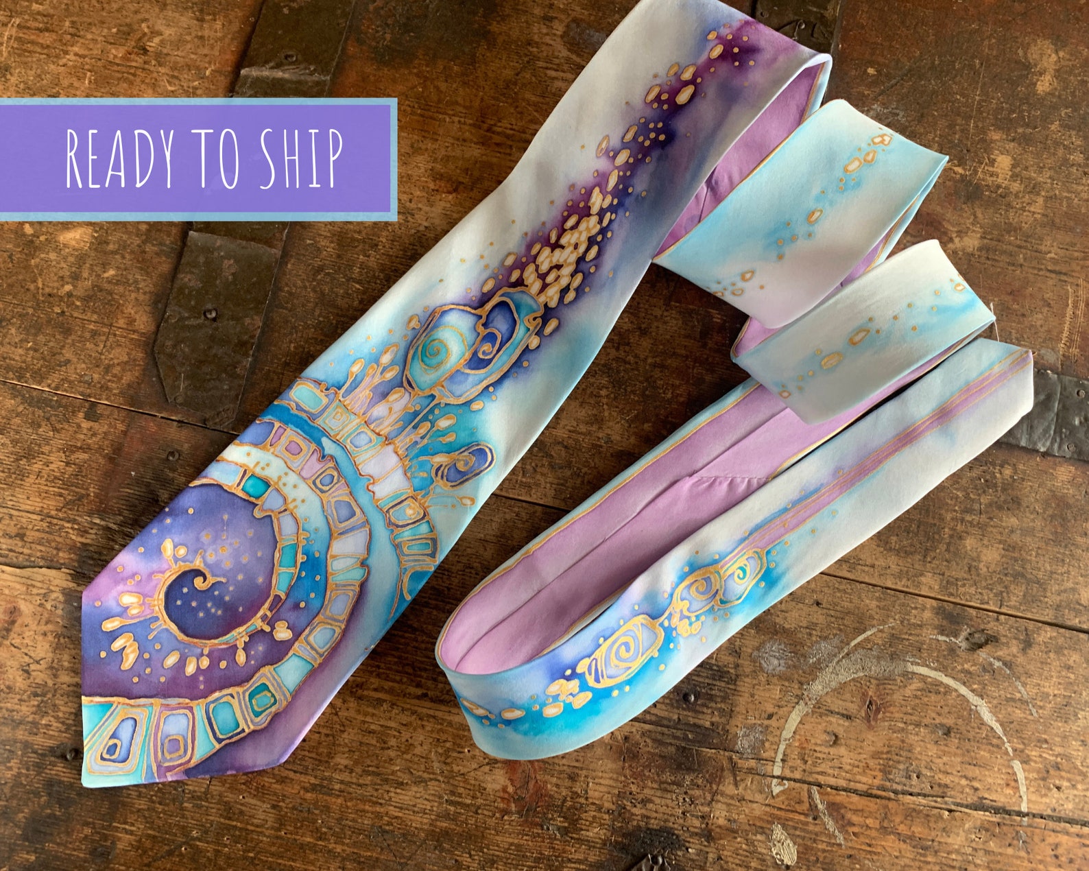 Sage Green and Very Peri Tie Maximalist Floral Necktie Hand - Etsy