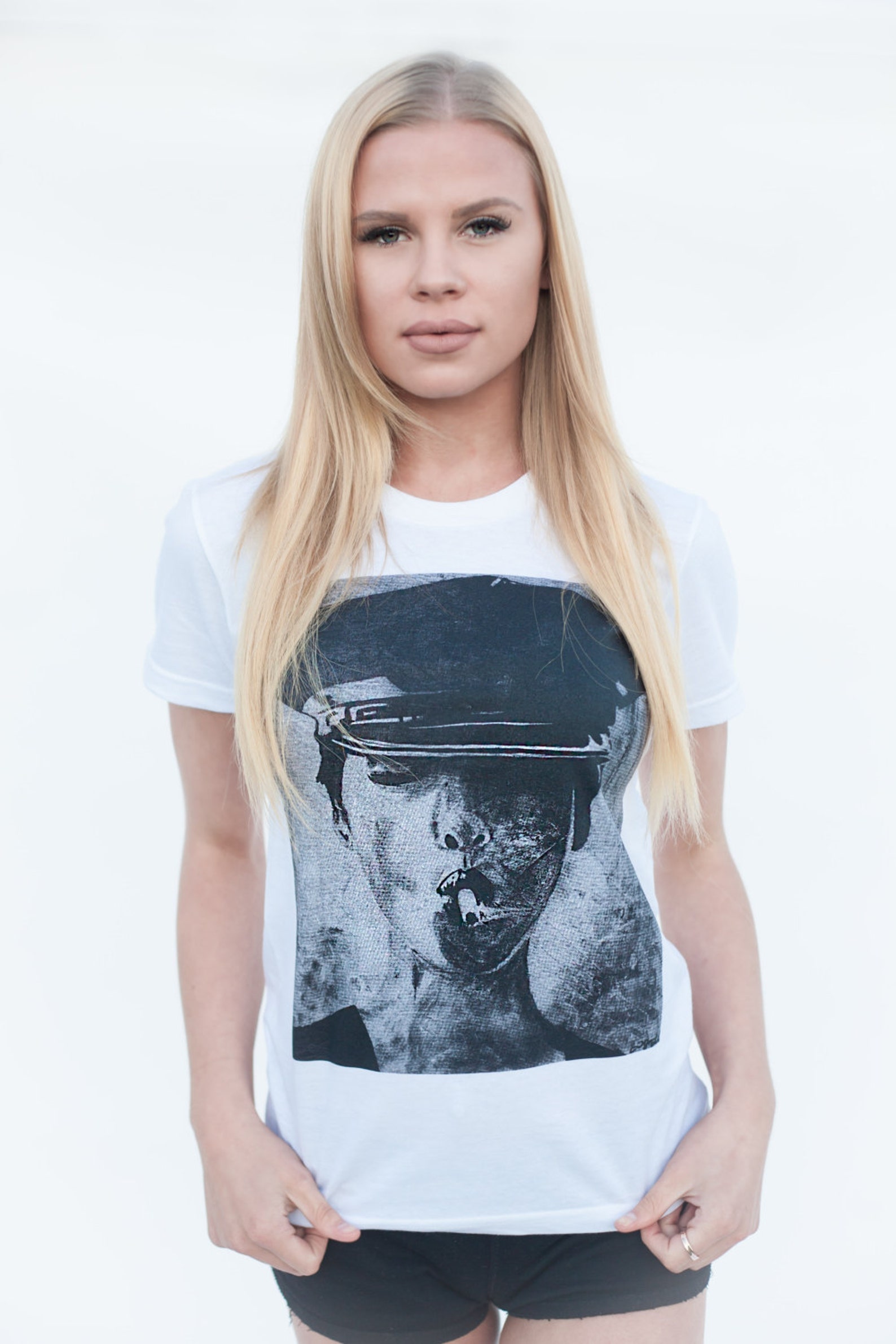Police Woman Smoking Fine Art Print Contemporary Art Fashion ...