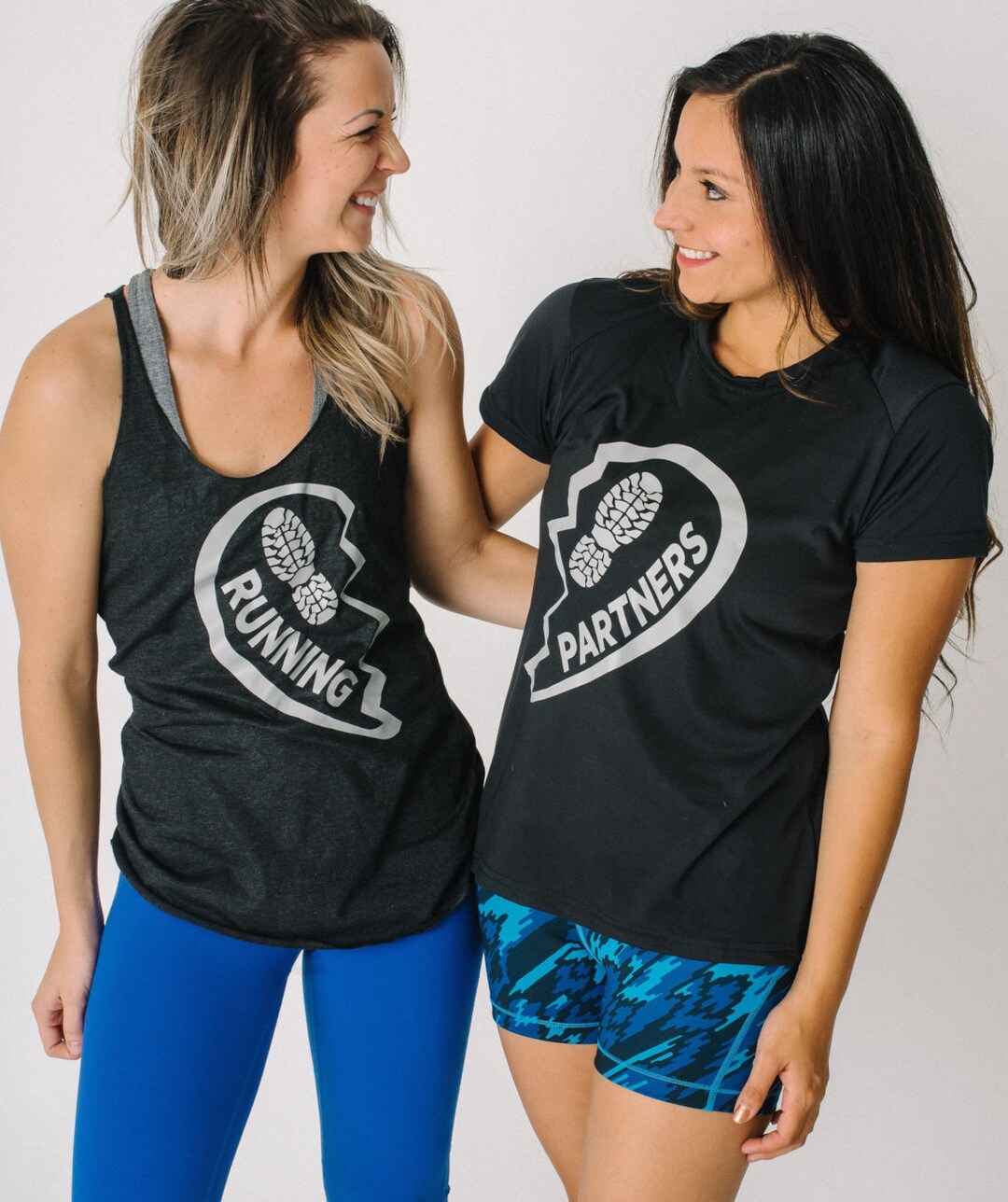 Running Partners 2 Shirt Bundle Womens ~ Half Marathon Gift ~ Race Day ...