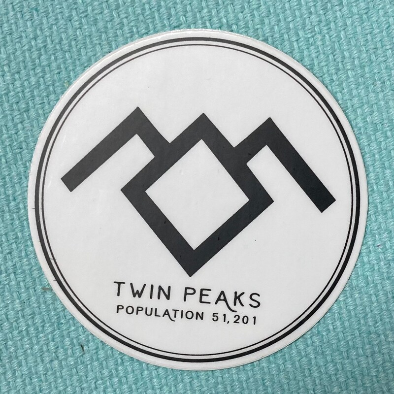 Twin Peaks Sticker - Etsy