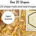 Bee 2D Shapes | Homeschool | Forest School | Digital Learning Resources ...