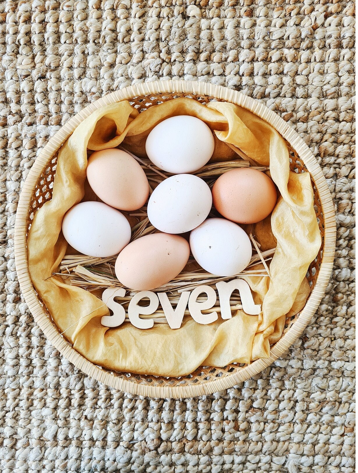 Spring Egg Nest Numbers Digital Download, Easter Egg Printable Flash ...