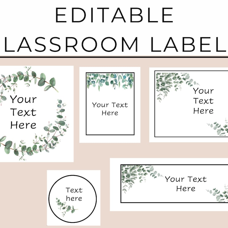 Botanical Classroom - Etsy UK