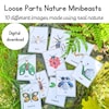 Emotions Flash Cards | Nature Emotions | Digital Download | Kids ...