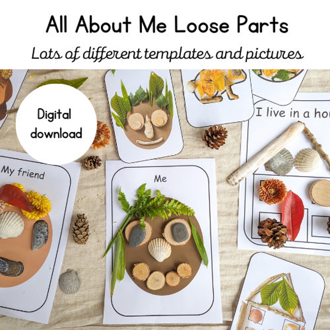 All About Me Activity Printable | Digital Download | Nature Activity ...