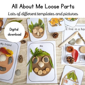 All About Me Activity Printable | Digital Download | Nature Activity ...