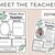 Meet the Teacher Editable Power Point Printable | - Etsy