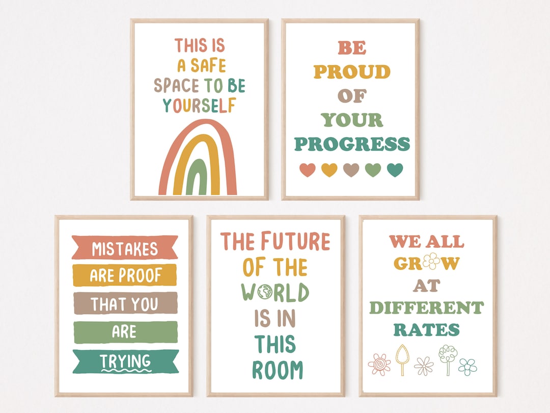 Positive Classroom Quotes Print, Digital Download, Ks1, Eyfs ...