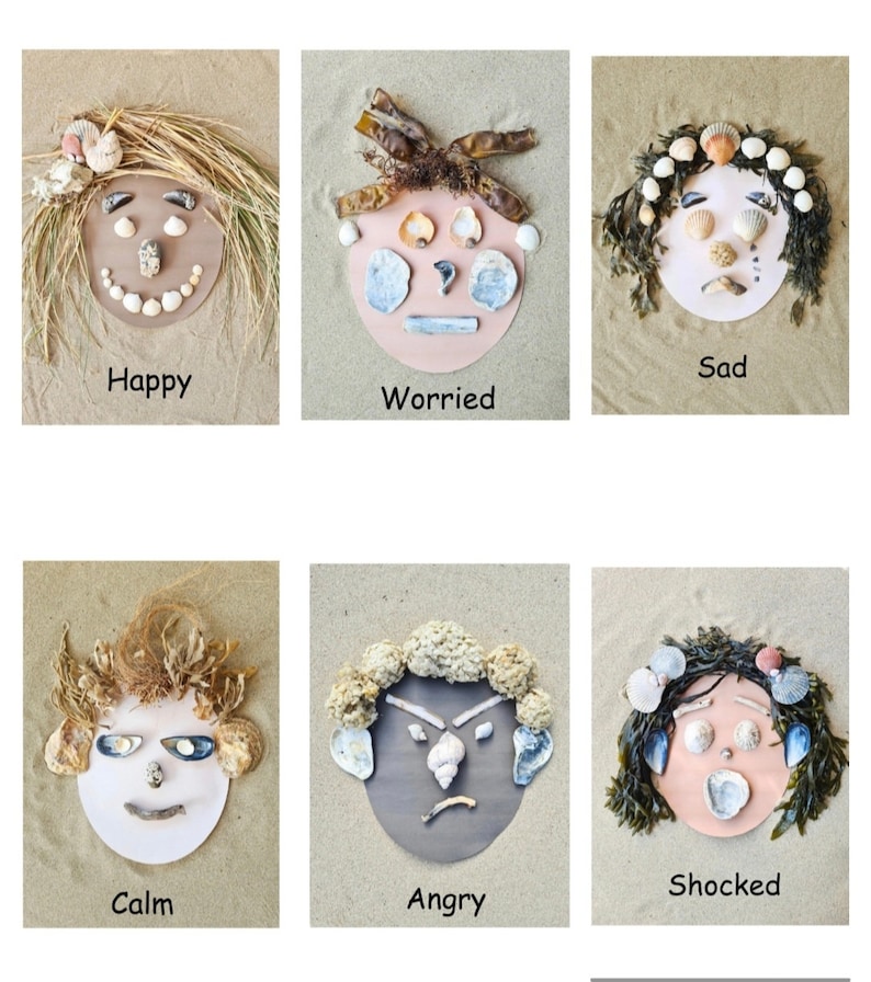 Nature Emotions Flashcards Bundle | Digital Download | Emotions Cards ...