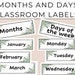 Eucalyptus Editable Power Point Classroom Labels Natural Classroom ...