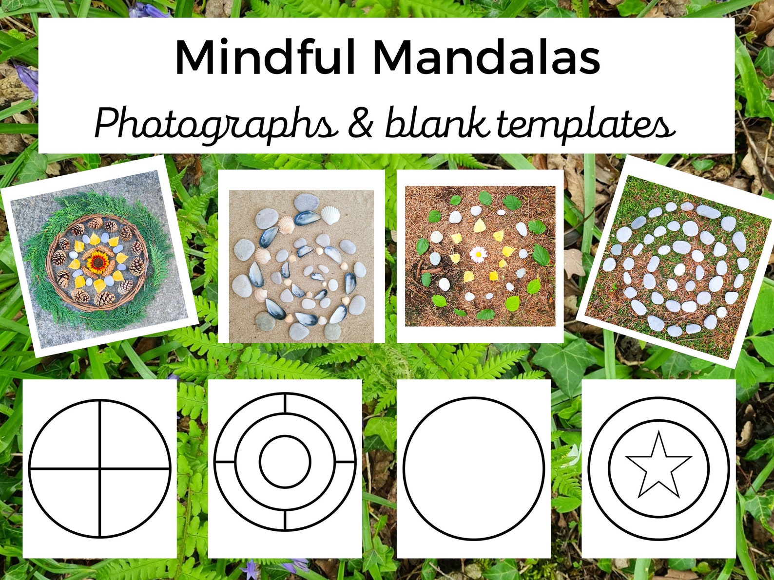 Mindful Mandalas | Mindfulness Activity | Nature Craft Activity ...