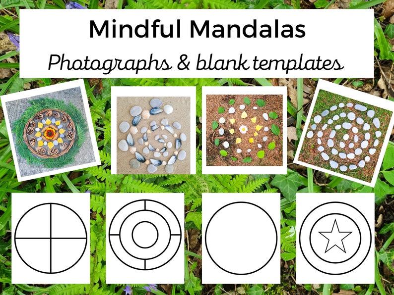 Mindful Mandalas | Mindfulness Activity | Nature Craft Activity ...