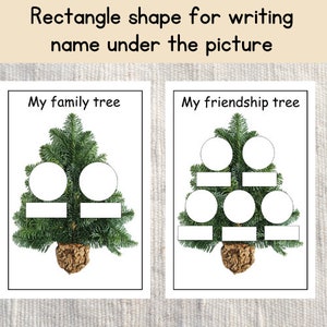 Family Tree and Friends Tree Activity | Nature Emotions | Digital ...