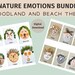 Nature Emotions Flashcards Bundle | Digital Download | Emotions Cards ...